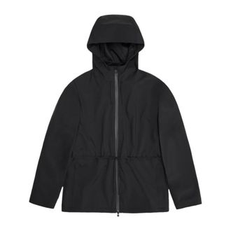 Rains Femme, Vestes, Noir, Taille: 40 FR Suva Hardshell String W Jacket W3