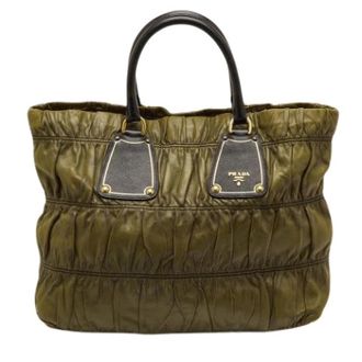 Prada Pre-owned Vintage Tote Bag - - Pre-owned - Damen - Gr&uuml;n - ONE SIZE