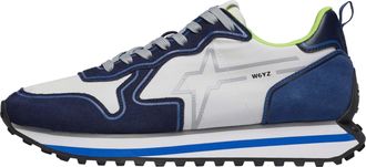 W6YZ Herren Fresh-Uni. Oxford-Schuh, blau, 45 EU
