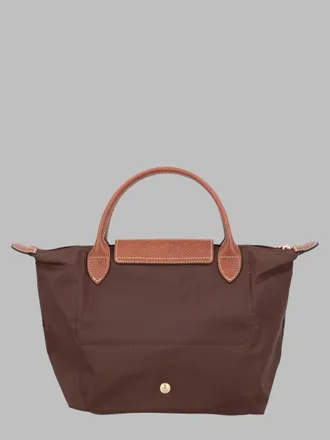 Longchamp Womens Handbag Le Pliage Original Brown Polyamide Handbags Hand Bags