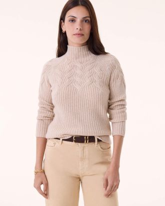 Kujten Pull cachemire côtes plates femme - Pull Klea