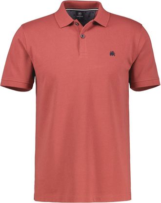 Lerros Herren Poloshirt, Regular Fit, (2523200), Größe:3XL, Farbe:Earth red (331)