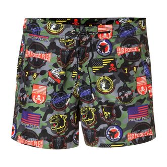 Philipp Plein Friendly Badeshorts - - Swimwear - Herren - Mehrfarbig - 3XL