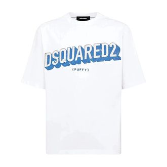 Dsquared2 T-Shirt - - Tops - Herren - Wei&szlig; - S