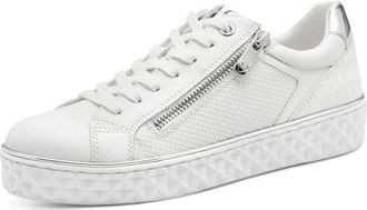Marco Tozzi Femme Damen Sneaker 2-23709-41 Basket, Blanc/Argent, 39 EU