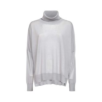 Blanca Vita Rippstrick-Rollkragenpullover - - Knitwear - Damen - Wei&szlig; - XS