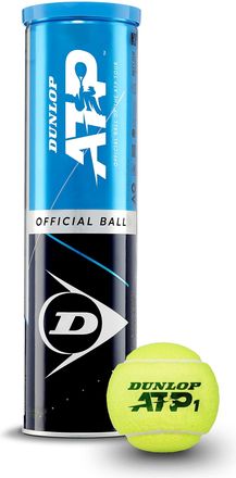 Dunlop Dunlop Tennisball ATP Official - für Sand, Hartplatz & Rasen (1x4er Dose)