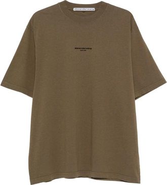Alexander Wang Logo-print Oversized T-shirt