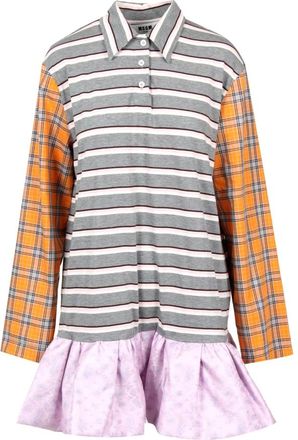 Msgm Msgm, Damen, Kleider, Grau, MGr&ouml;&szlig;e