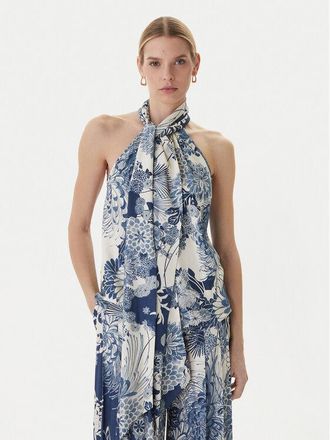 Guess Top W6GHA2 W2463 Blau Regular Fit