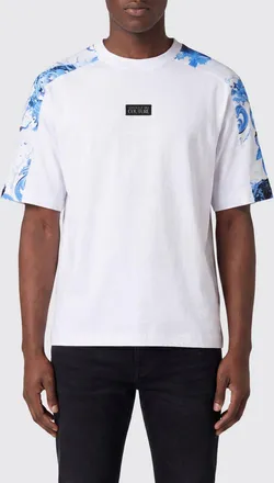Versace Jeans Couture T-shirt oversize en coton &agrave; imprim&eacute; baroque