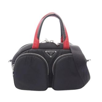 Prada Pre-owned Triangle Logo Nylon 2-Wege-Handtasche - - Pre-owned - Damen - Mehrfarbig - ONE SIZE