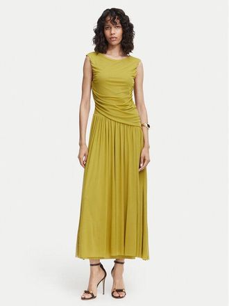 Vero Moda Abendkleid Penelope 10351455 Gr&uuml;n Regular Fit