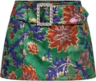 Dolce & Gabbana Baumwoll-Minirock - - Skirts - Damen - Mehrfarbig - XL