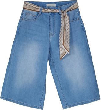 Am&eacute;lie & Am&eacute;lie Femme, Shorts, Bleu, Taille: 38 FR Josje Bermuda