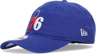 New Era NBA Draft 76ers Gebogener Schirmkappe - - Accessories - unisex - Blau - ONE SIZE
