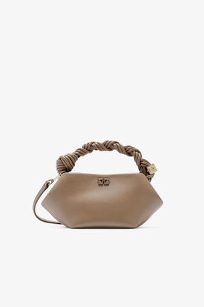 Ganni Mini Bou Bag in Marron Coca Mocha - Pour Femme