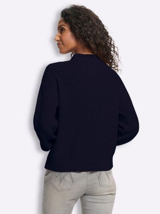 Heine Strickpullover Pullover Langarm Ripp