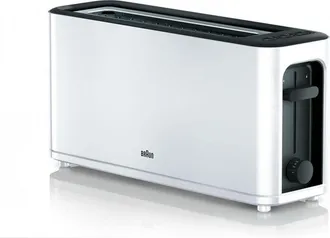 Braun Toaster Braun HT3100WH 1000W Wei&szlig; Schwarz/Silberfarben