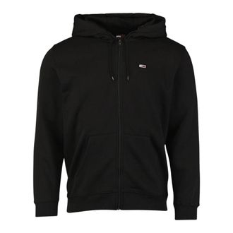 Tommy Hilfiger Schwarzer Hoodie mit kleinem Logo - - Sweatshirts & Hoodies - Herren - Schwarzk - 2XL