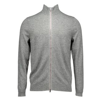 Profuomo Cardigan Full Zip - Homme - Pulls - Gris - Taille: 2XL