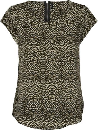 Only Damen Onlmoster Stripe O-Neck Top JRS Noos S/S Tops, Demitasse,38