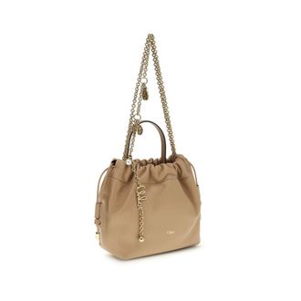 Chlo&eacute; Womens Beige Lamb Ovis Aries Shoulder Bag