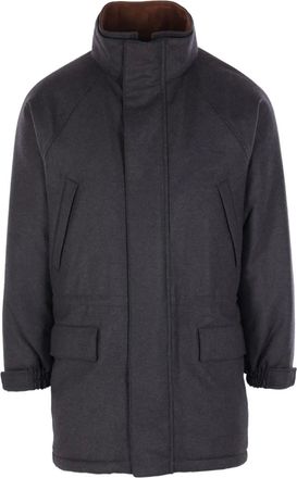 Auralee manteau à manches longues - Gris