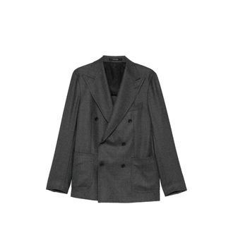 Tagliatore Double-breasted Peak-lapel Blazer