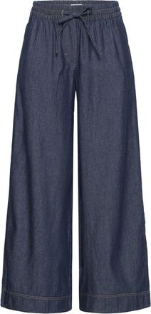 Ichi Ichi, Femme, Jeans, Bleu, Taille: 40 FR Twiggy Wide Leg Jeans