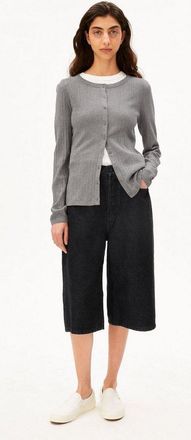 Armedangels Longsleeve POINTELLE 100% Bio-Baumwolle Slim Fit