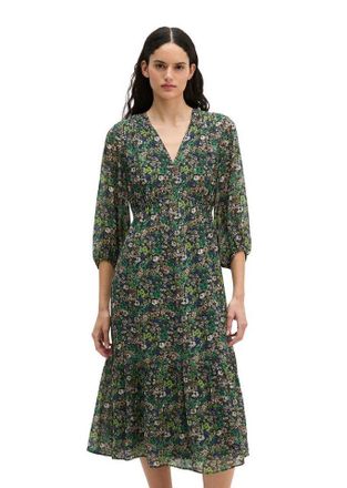 Marc O'Polo Sommerkleid flared aus bedruckter Viskose