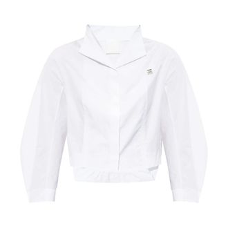 Givenchy Shirt mit Puff&auml;rmeln - - Blouses & Shirts - Damen - Wei&szlig; - S