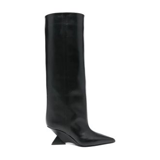 The Attico Schwarzer Tube Boot 60mm - - Shoes - Damen - Schwarzk - 38 EU