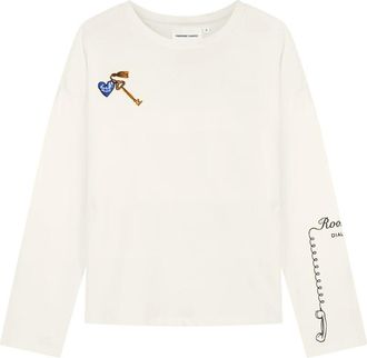 Fab By Fabienne Chapot Fabienne Chapot, Femme, Tops, Blanc, Taille: 42 FR Phileine LS T-shirt