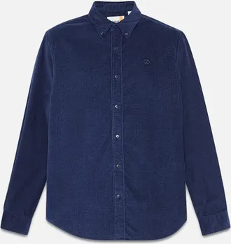 Timberland Cordhemd f&uuml;r Herren in Dunkelblau, Herren, Blau, Gr&ouml;&szlig;e