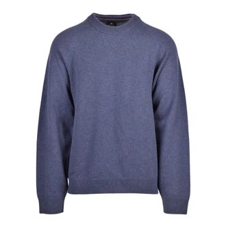 Paul Smith Pullover mit Rundhalsausschnitt - - Knitwear - Herren - Blau - 2XL