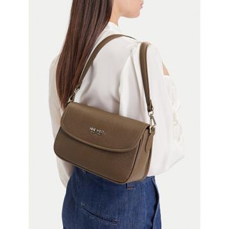 Nine West Handtasche Nine West CEO-SAVILLE ROW-LH22271 Braun