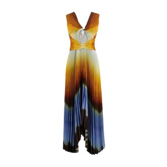 Altuzarra Maxikleid mit Gradient Shibori-Druck - - Dresses - Damen - Mehrfarbig - M