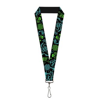 Buckle Down Buckle Down Unisex-Erwachsene Lanyard-1.0-Monsters Sully & Mike Poses/grrrrr Bla Schlsselanhnger, Mehrfarbig, Einheitsgröße