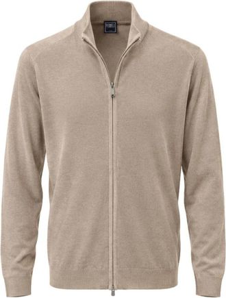 Fedeli Favonio Cardigan - - Knitwear - Herren - Beige - L