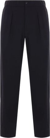 Giorgio Armani Homme, Pantalons, Bleu, Taille: L Pantalon pliss&eacute; &agrave; taille &eacute;lastique