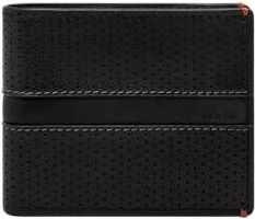 Fossil Sport Tourer, Accessoire de Voyage-Portefeuille à Double pli Hommes, Noir, Small