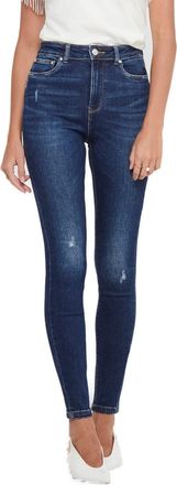 Only Female Skinny Jeans ONLMILA Hohe Taille Skinny Fit Jeans