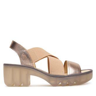 FLY London Sandalen Fly London Tajifly P501502 Goldfarben