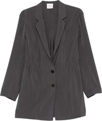 Alysi Femme, Vestes, Gris, Taille: 42 FR Blazer Crois&eacute;