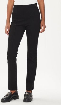 Tommy Hilfiger Stoffhose Elevated WW0WW39721 Schwarz Slim Fit