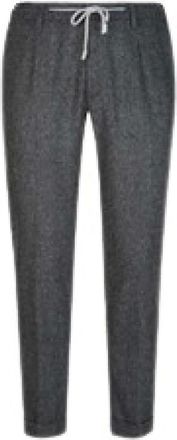 Eleventy Homme, Pantalons, Brun, Taille: W36 Pantalon Jogger