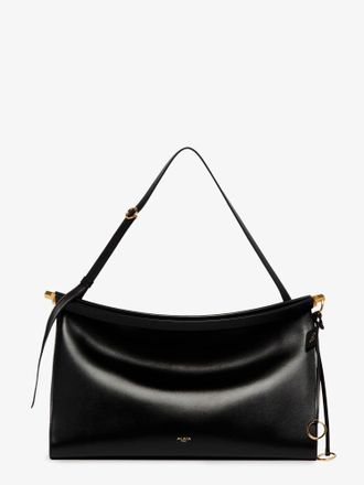 Alaia Le Click East West Large leather shoulder bag - ALAIA - gender_Woman