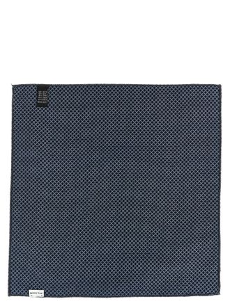 Pal Zileri Silk Jacquard Wallet - Blue
